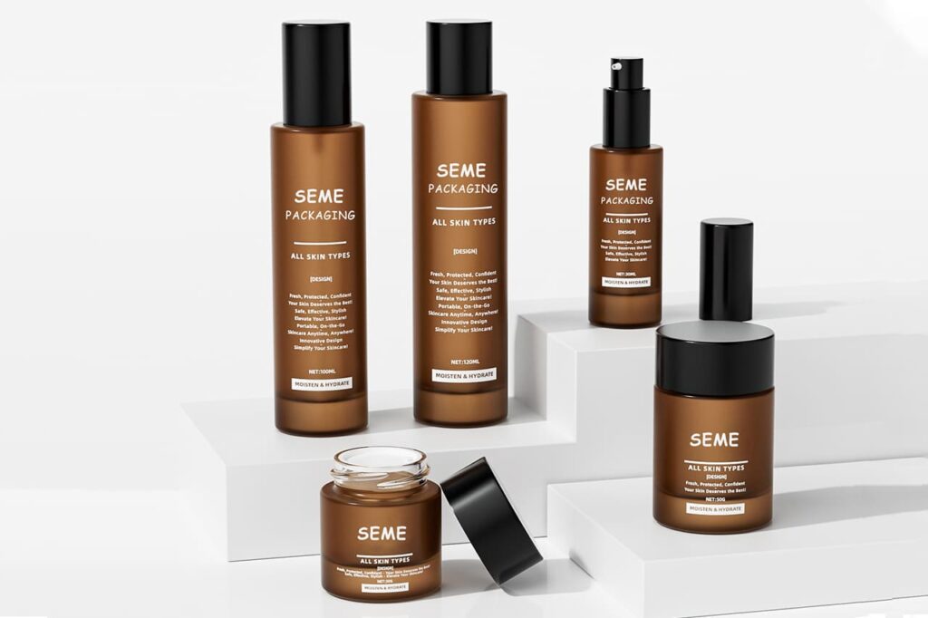 Frosted Cosmetic Bottles - Seme Packaging ｜ Skincare & Cosmetic ...