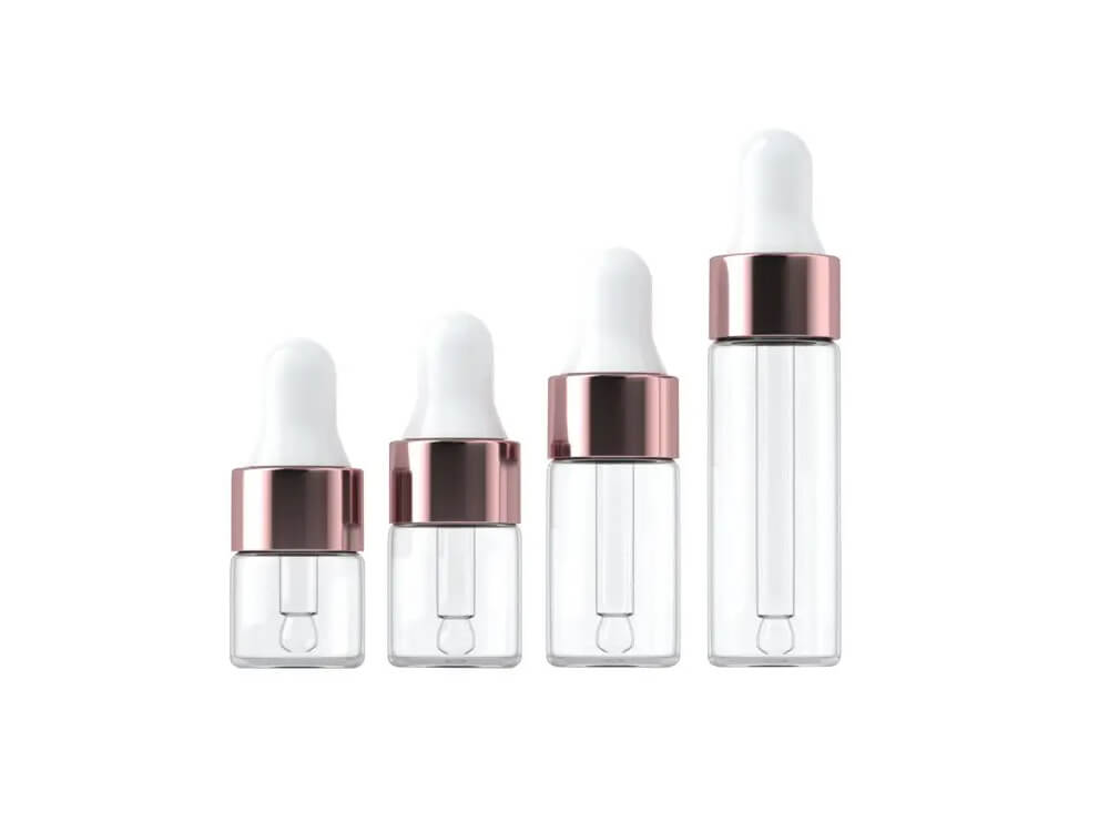 Glass Sample Bottles｜Custom & Wholesale Cosmetic Packaging